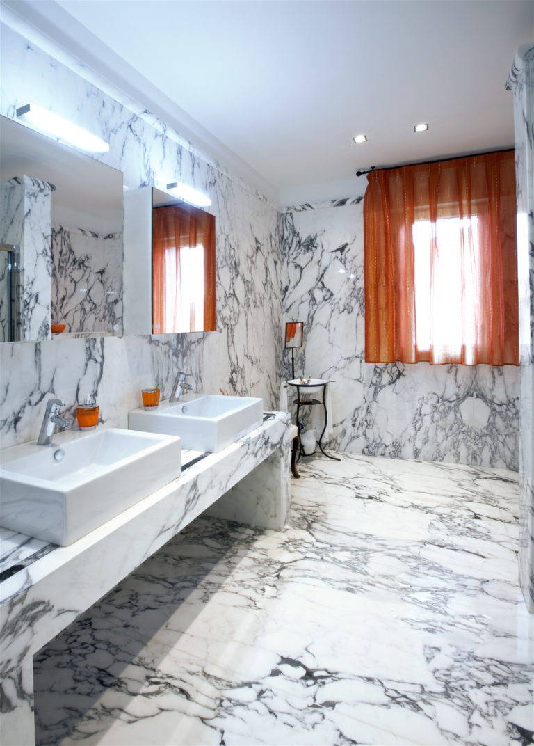 Bagni in marmo - Francescut Marmi Graniti Lapidi Pordenone